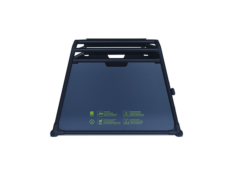 4pets PRO, TÜV-approved black dog cage, size 3 Large